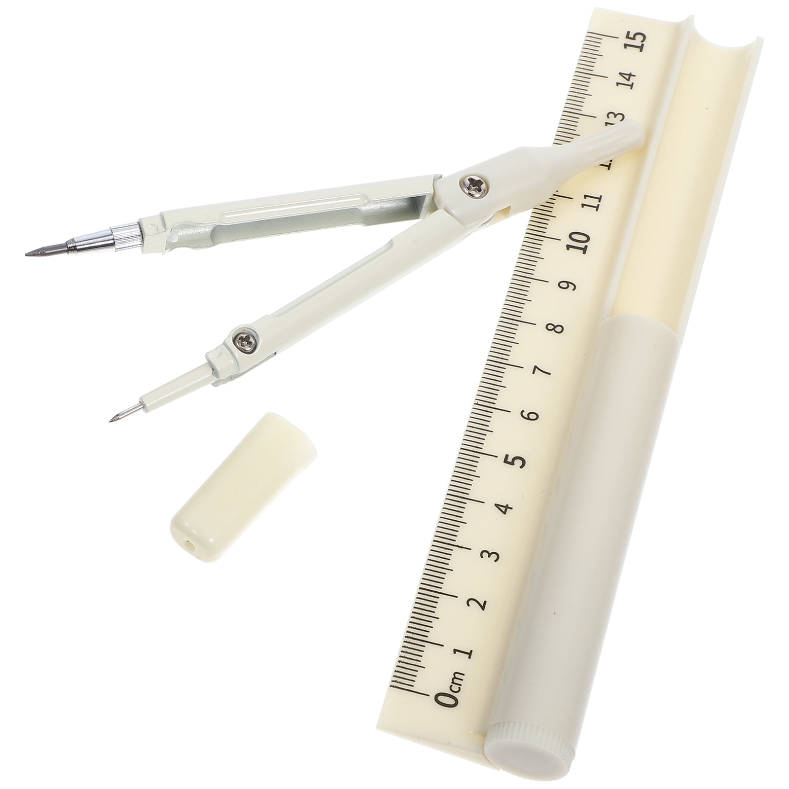 HOMEMAXS All-in-One Geometry Tool Kit - Precision Compass, Pen, and ...