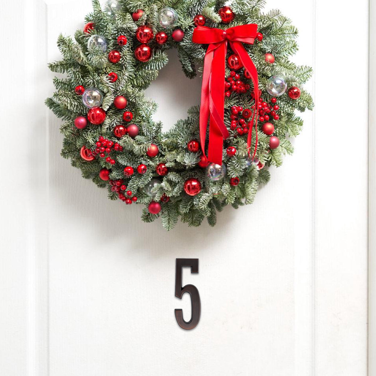 HOMEMAXS Alloy Number Commercial Building Numbers Decorative Mailbox ...