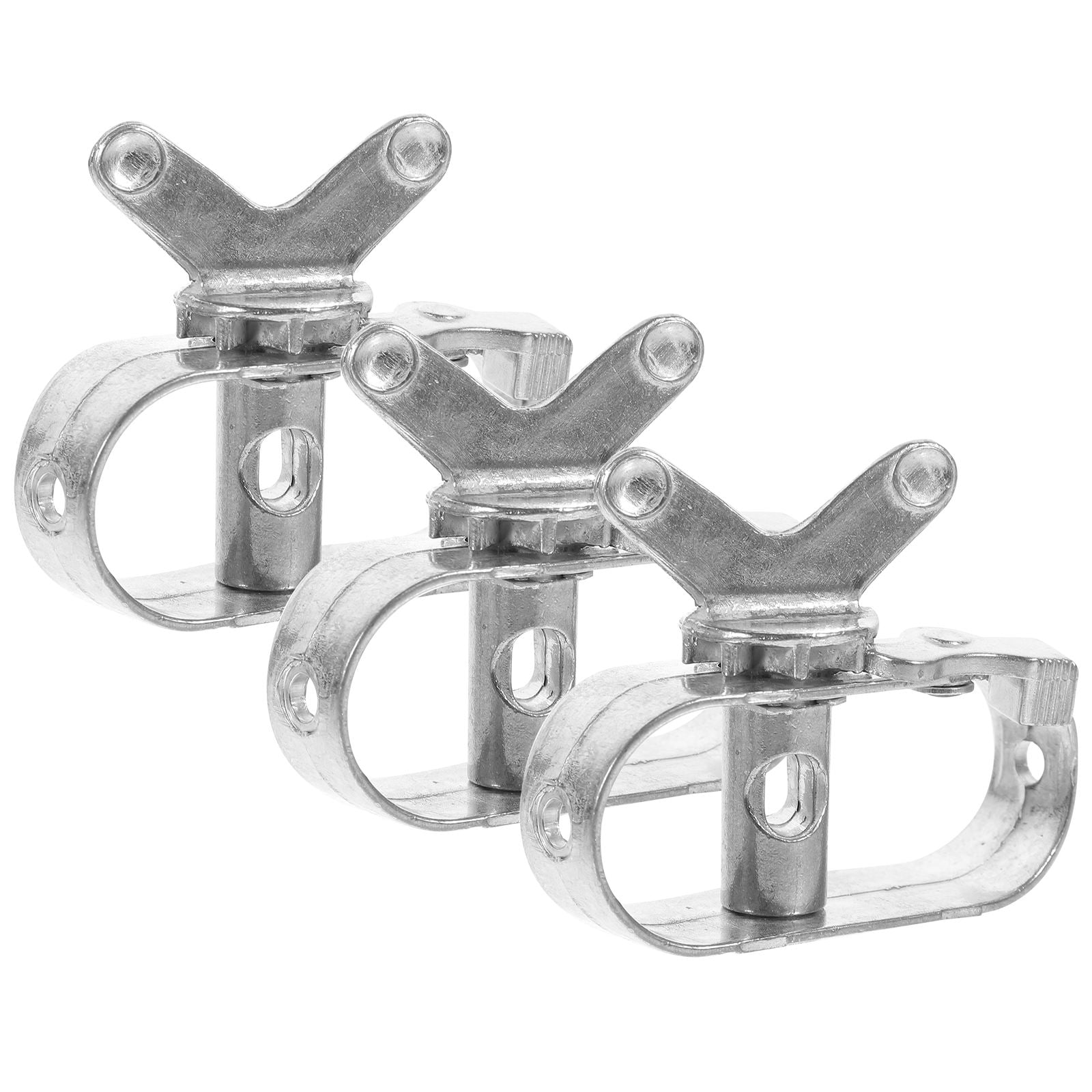 HOMEMAXS Aluminum Pool Cover Winch Cable Hoist 3 Pieces Silver for ...