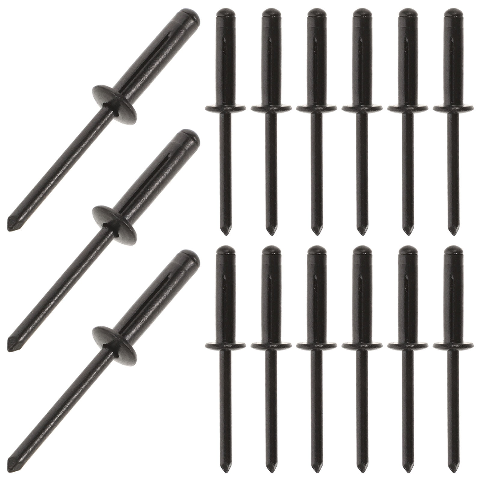 HOMEMAXS Aluminum Rivets for Fastening 20pcs Black Color Lightweight ...