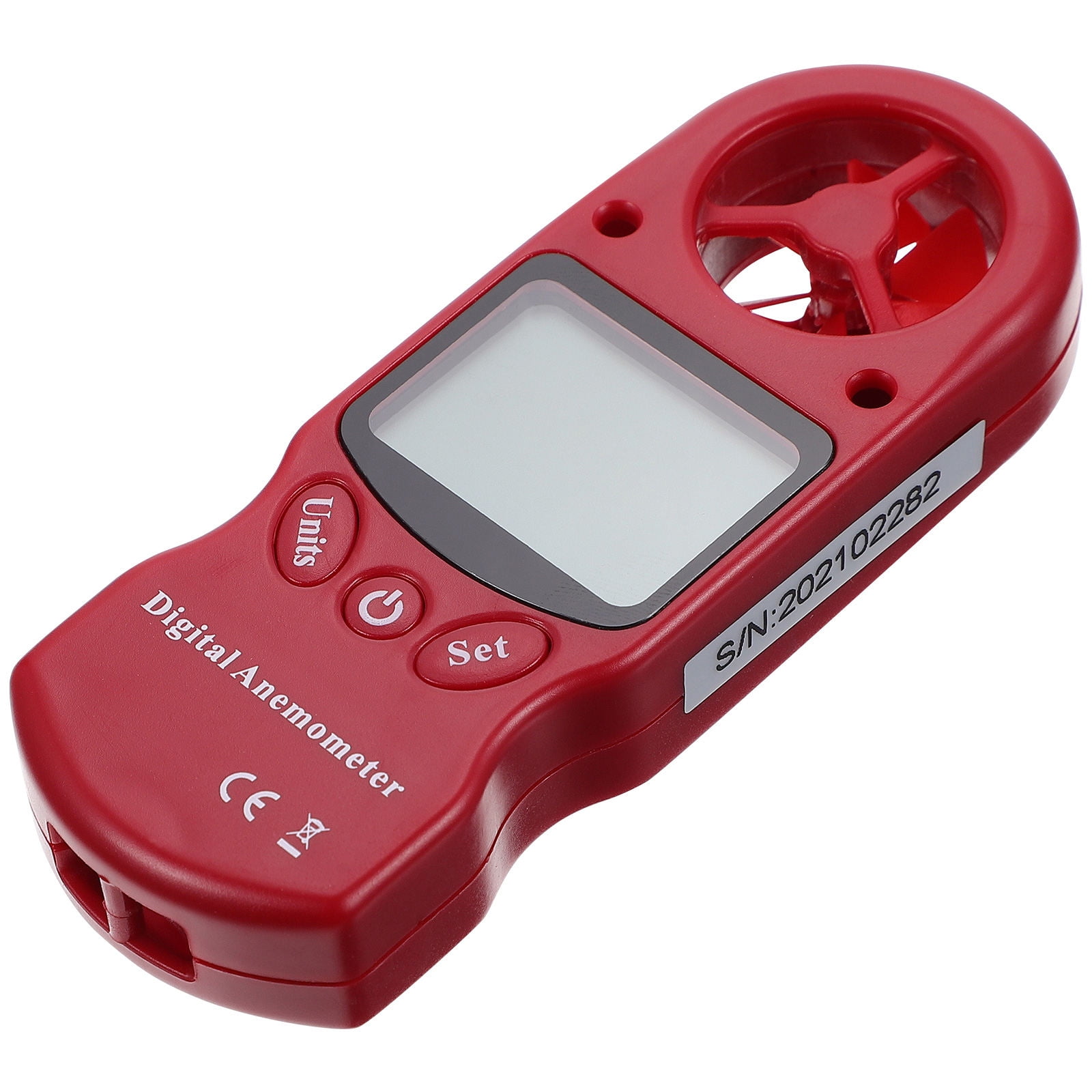 HOMEMAXS Anemometer Electronic Thermohygrometer Mini Wind Speed ...