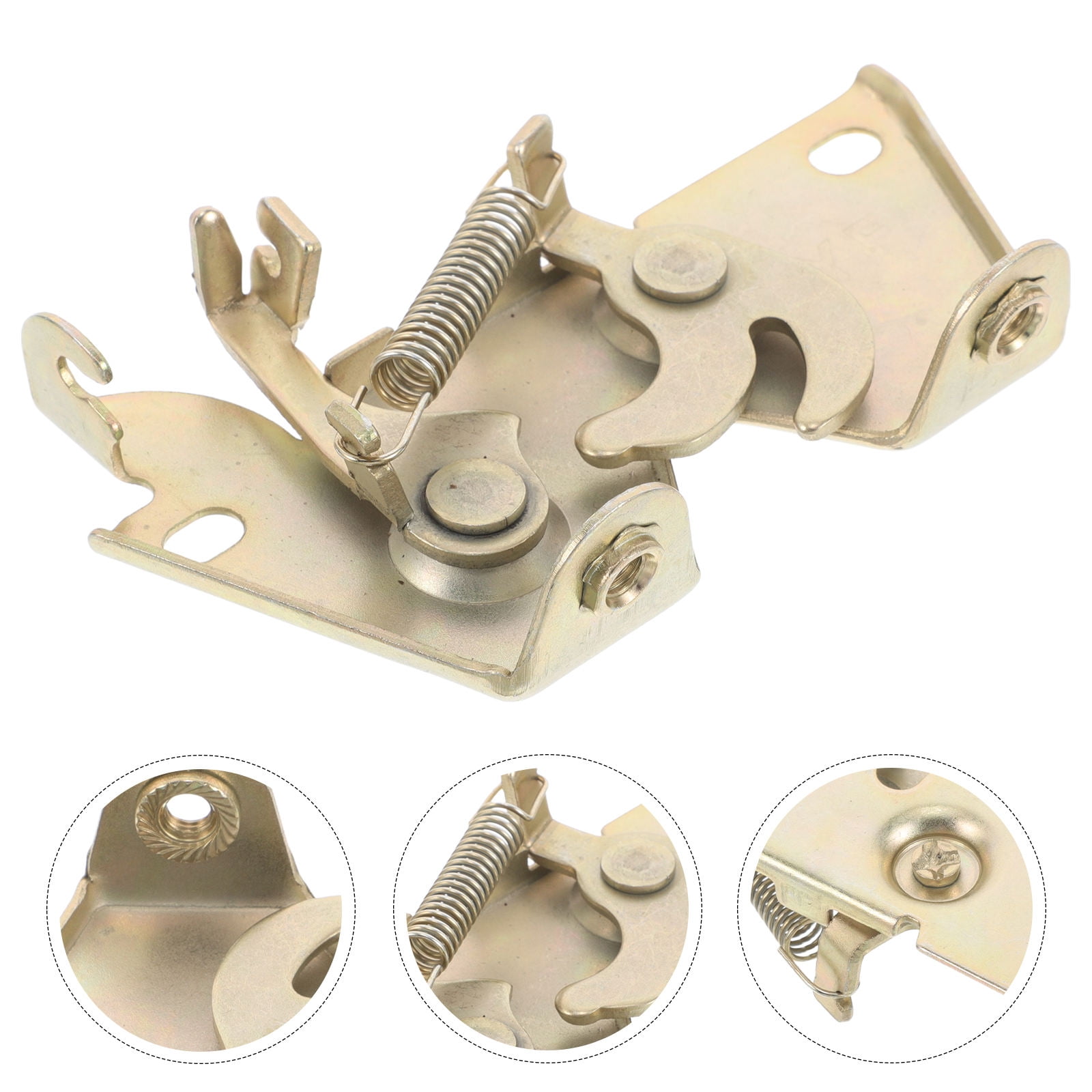 HOMEMAXS Anti Theft Pedal Lock Motorcycle Seat Lock Accessory Metal ...