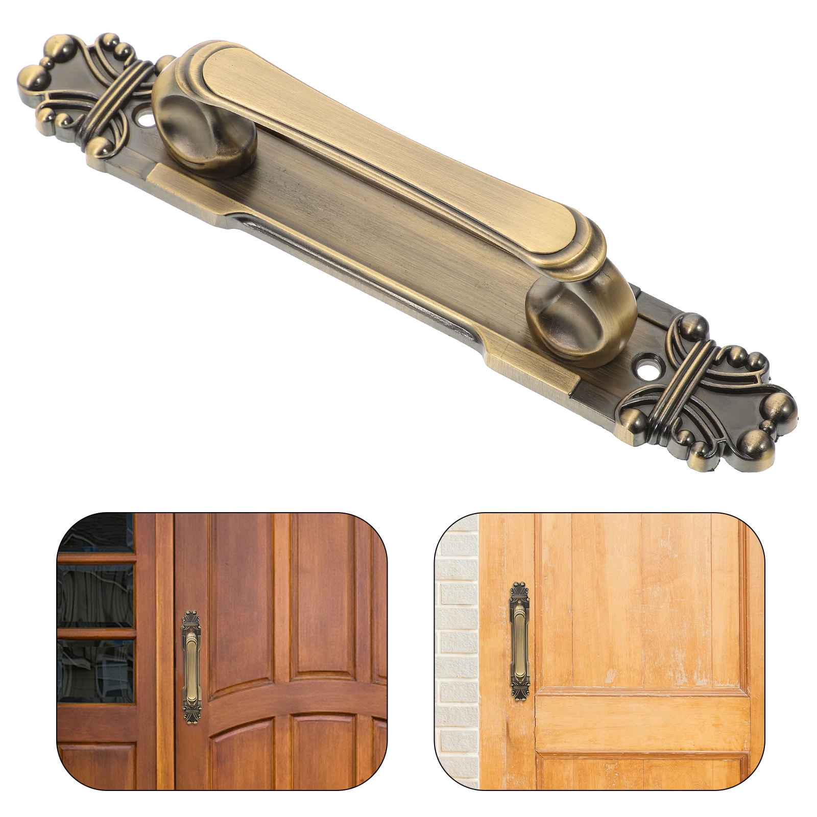 HOMEMAXS Antique Barn Door Handle Vintage Sliding Front Door Entry ...