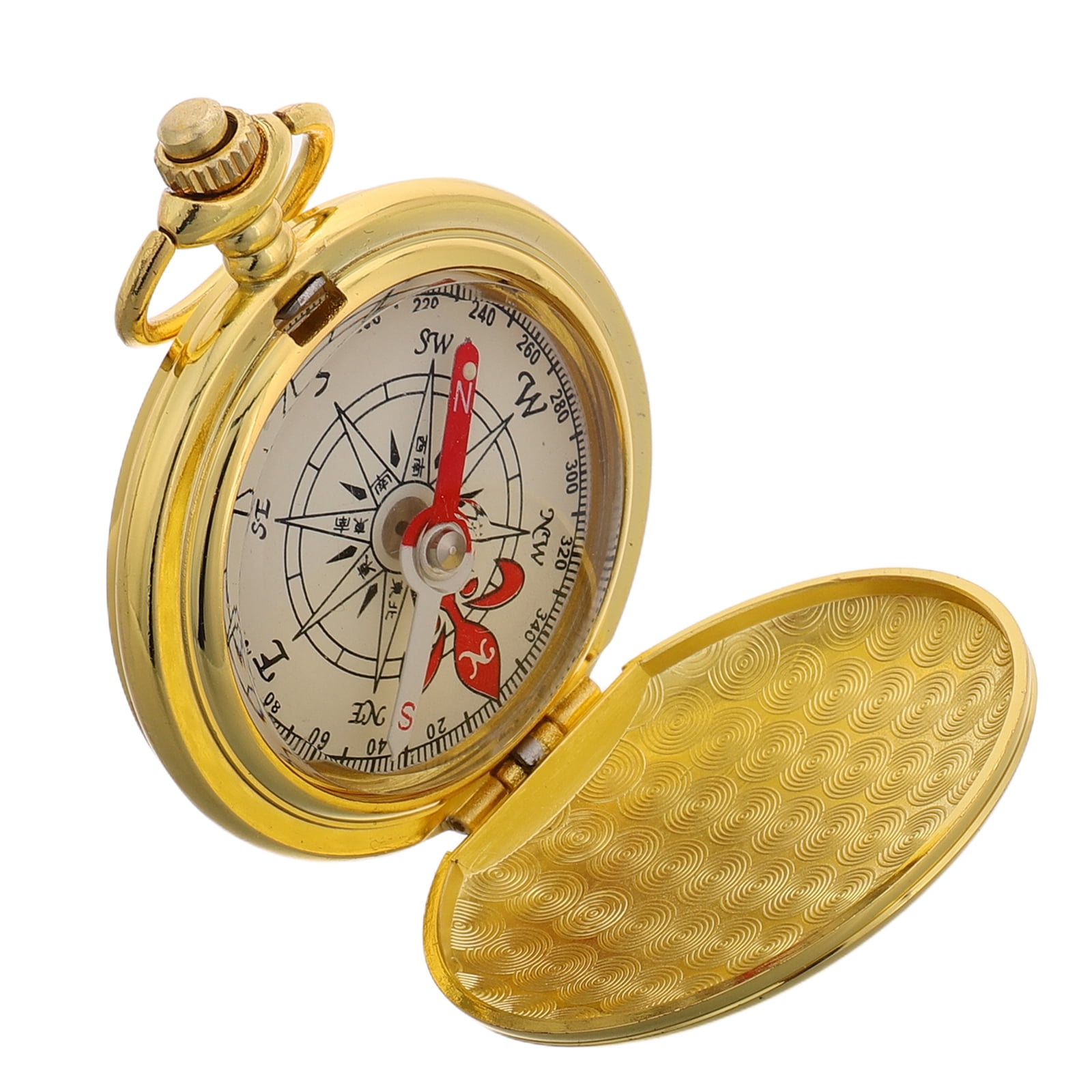 HOMEMAXS Antique Luminous Pocket Watch Compass Portable Outdoor ...