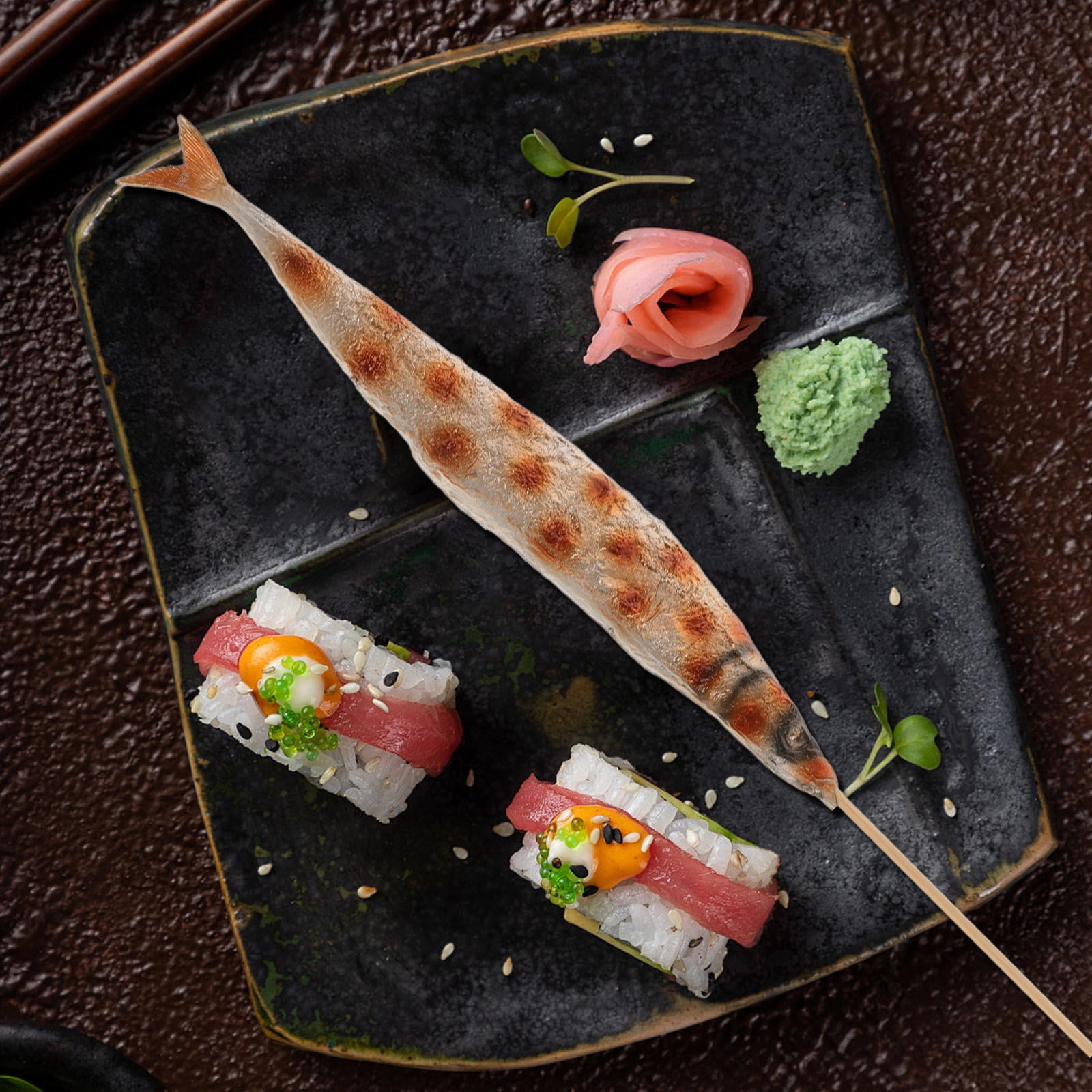 HOMEMAXS Artificial Barbecue Fake Seafood Toy Simulation Bbq Grill ...