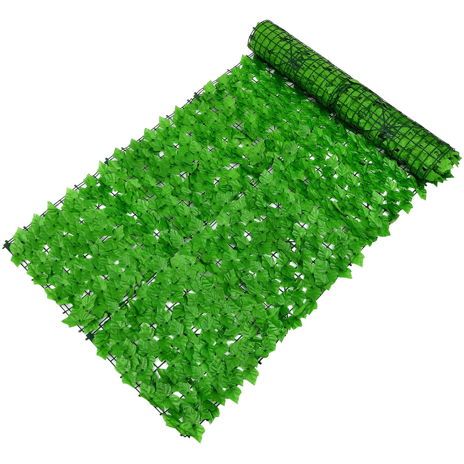 HOMEMAXS Artificial Fence Balcony Privacy Screen Greenery Vines Garland ...