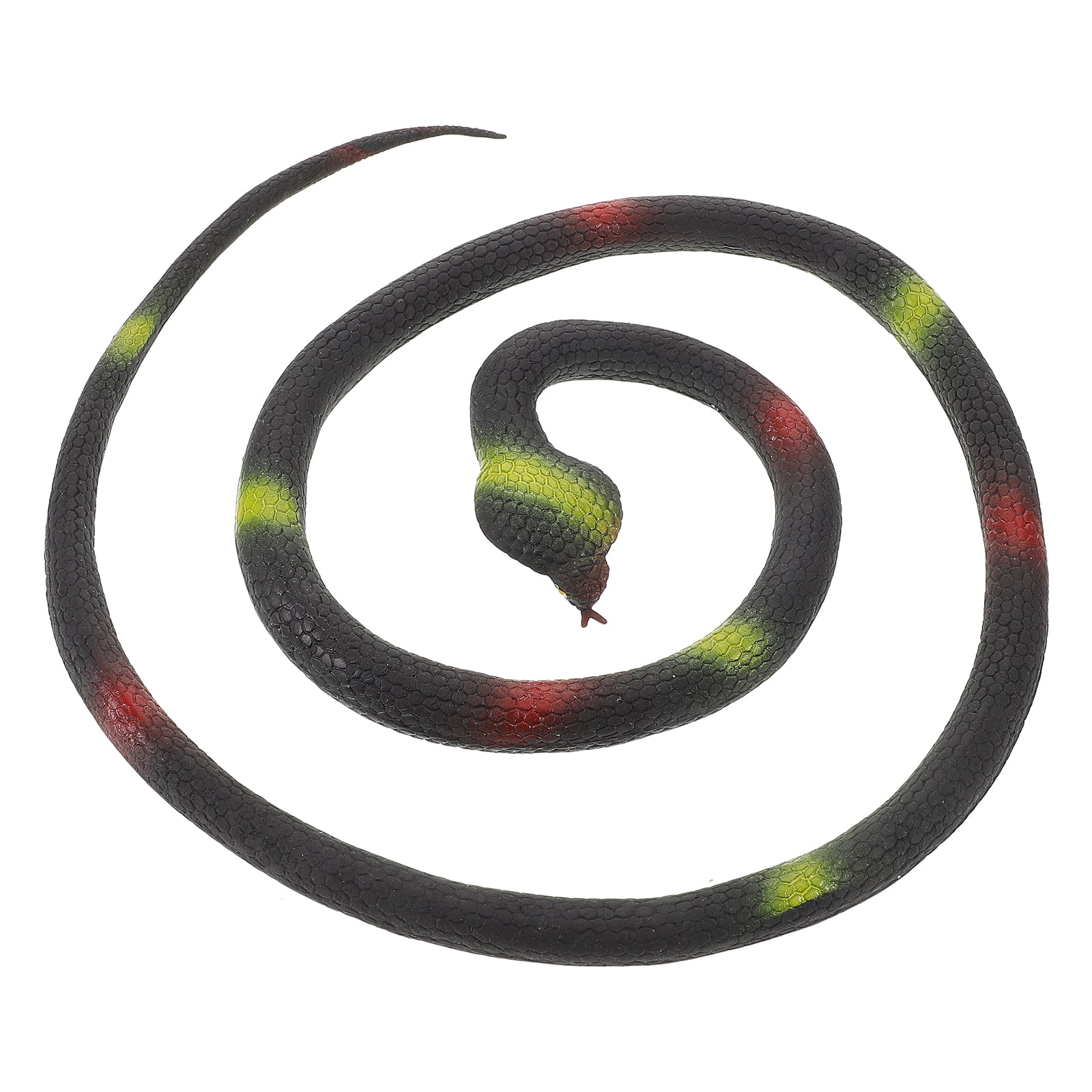 HOMEMAXS Artificial Snake Toy Supple Fake Snake Toy False Snake Party ...