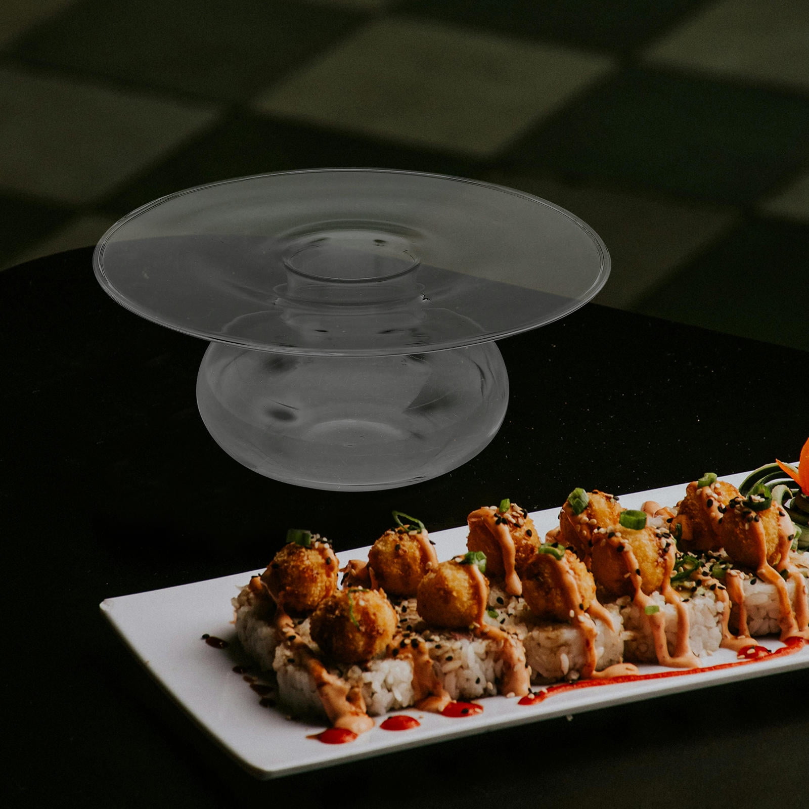 HOMEMAXS Artistic Hat Plate Smoking Cup Cover Glass Tableware Cocktail ...