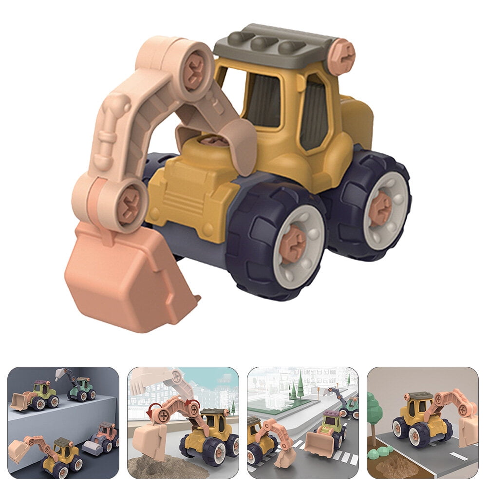 Assemble Bulldozer Toys Child Construction Engineering Vehicle ...
