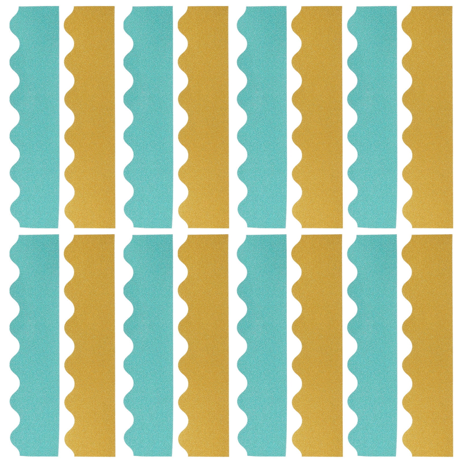 HOMEMAXS Assorted Color Coated Adhesive Bulletin Board Borders for ...