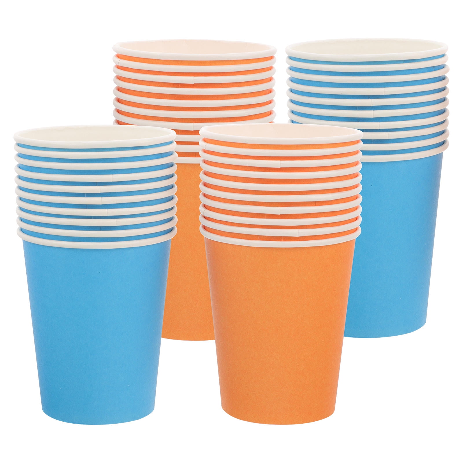 HOMEMAXS Assorted Color Disposable Paper Cups for DIY Crafts and Kids ...