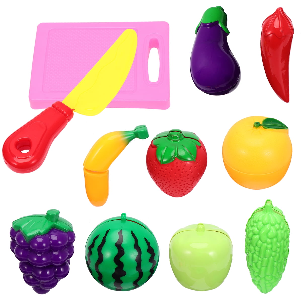 Plastic Cutting Toys for Pretend Set Ideal for Birthday Parties and ...