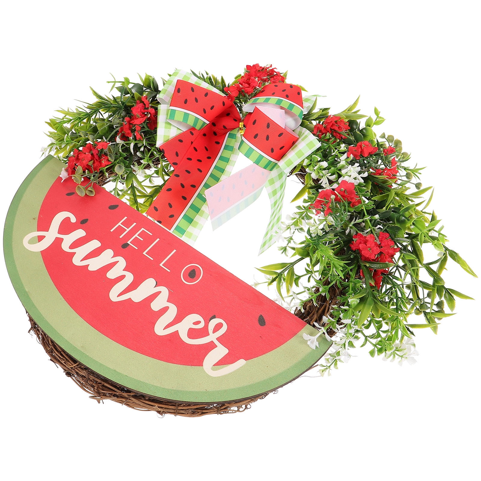 HOMEMAXS Assorted Color Plastic Door Wreath for Home Decor Bright and ...