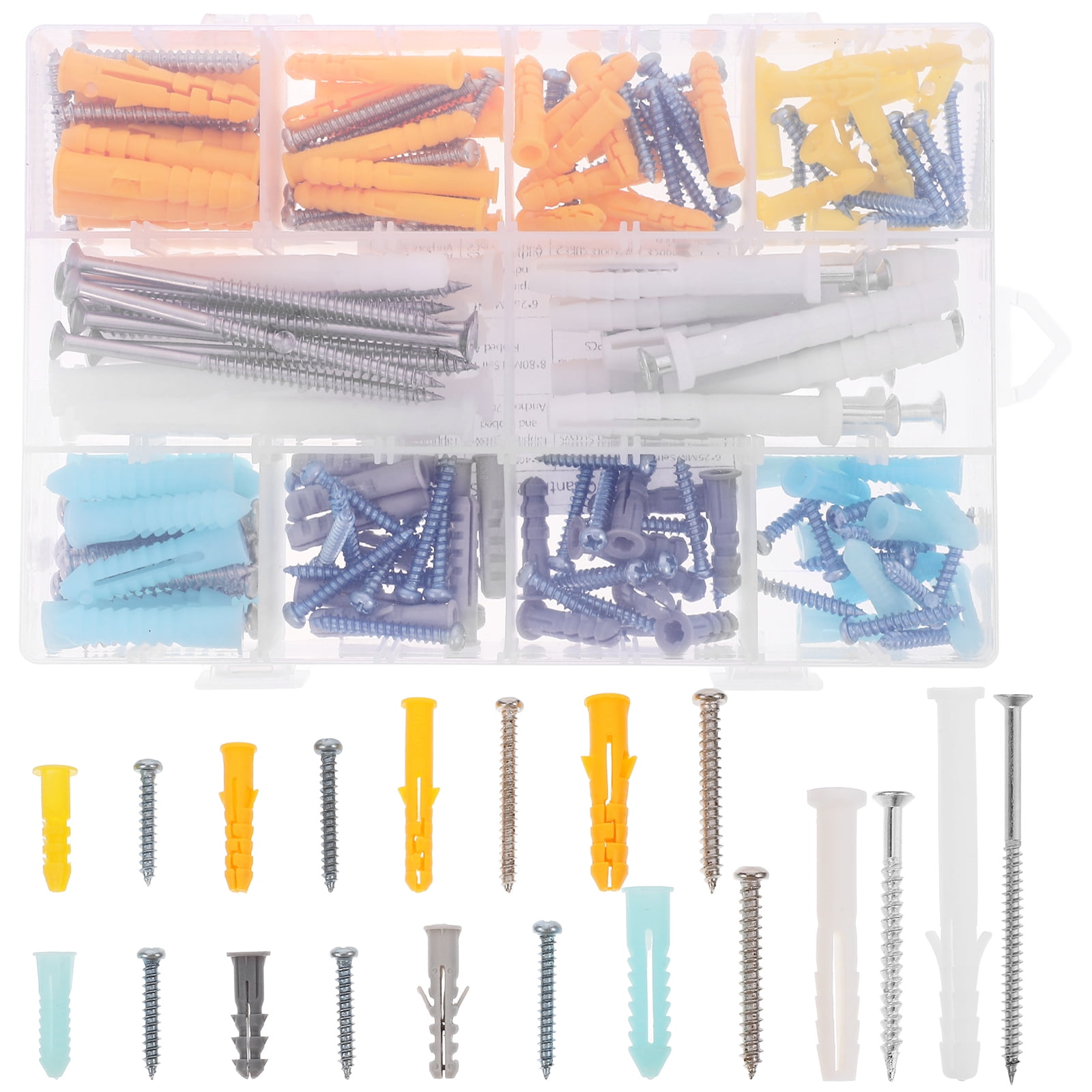 HOMEMAXS Auto Clips and Fasteners Assorted Color Screws Affordable ...