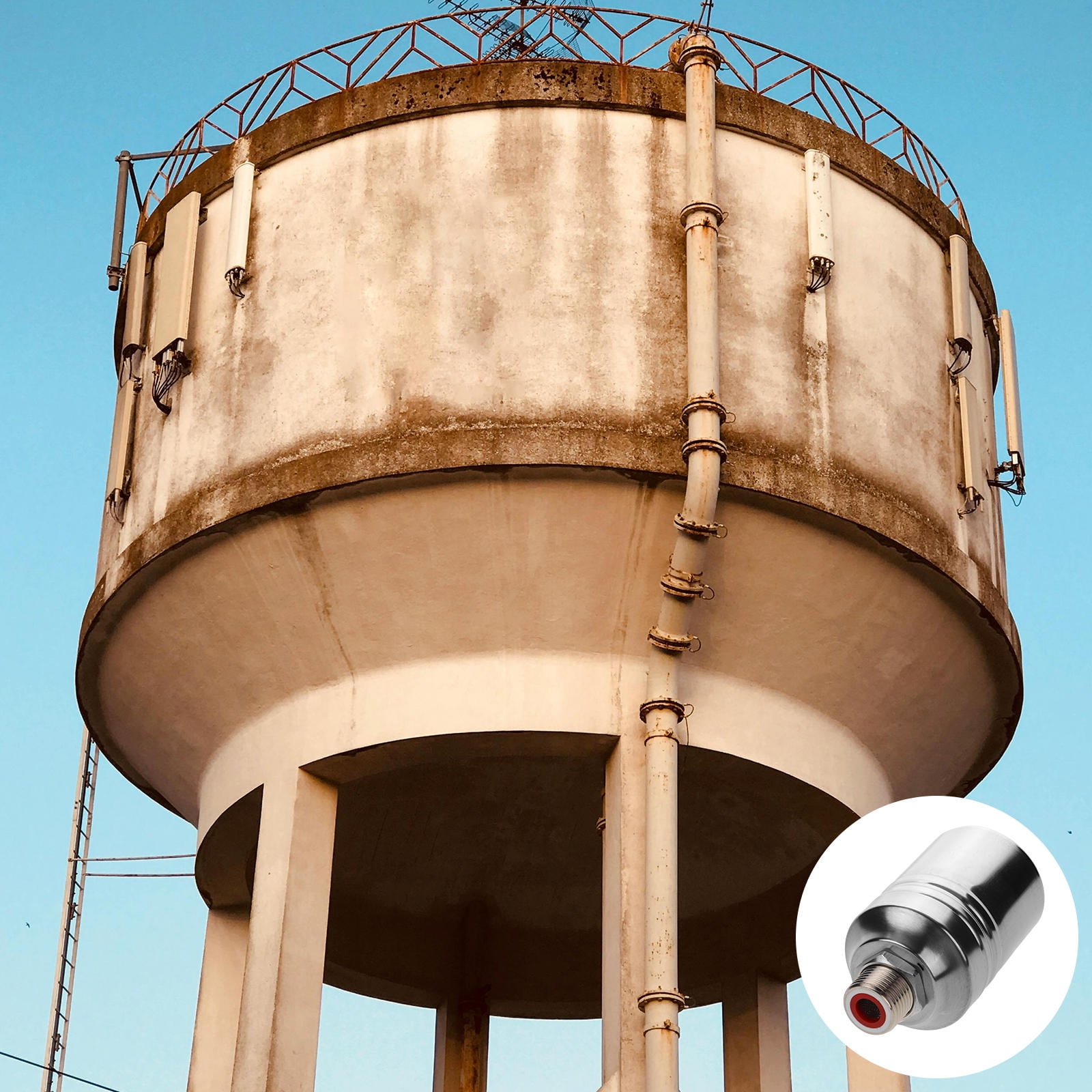 HOMEMAXS Automatic Float Valve Water Level Control Float Valve 1/2 ...