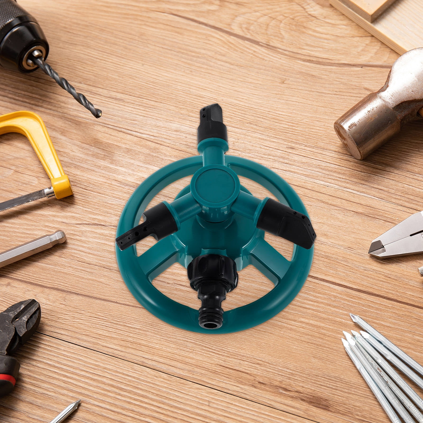 HOMEMAXS Automatic Rotating Sprinkler Device 360 Degree Rotatable Water ...