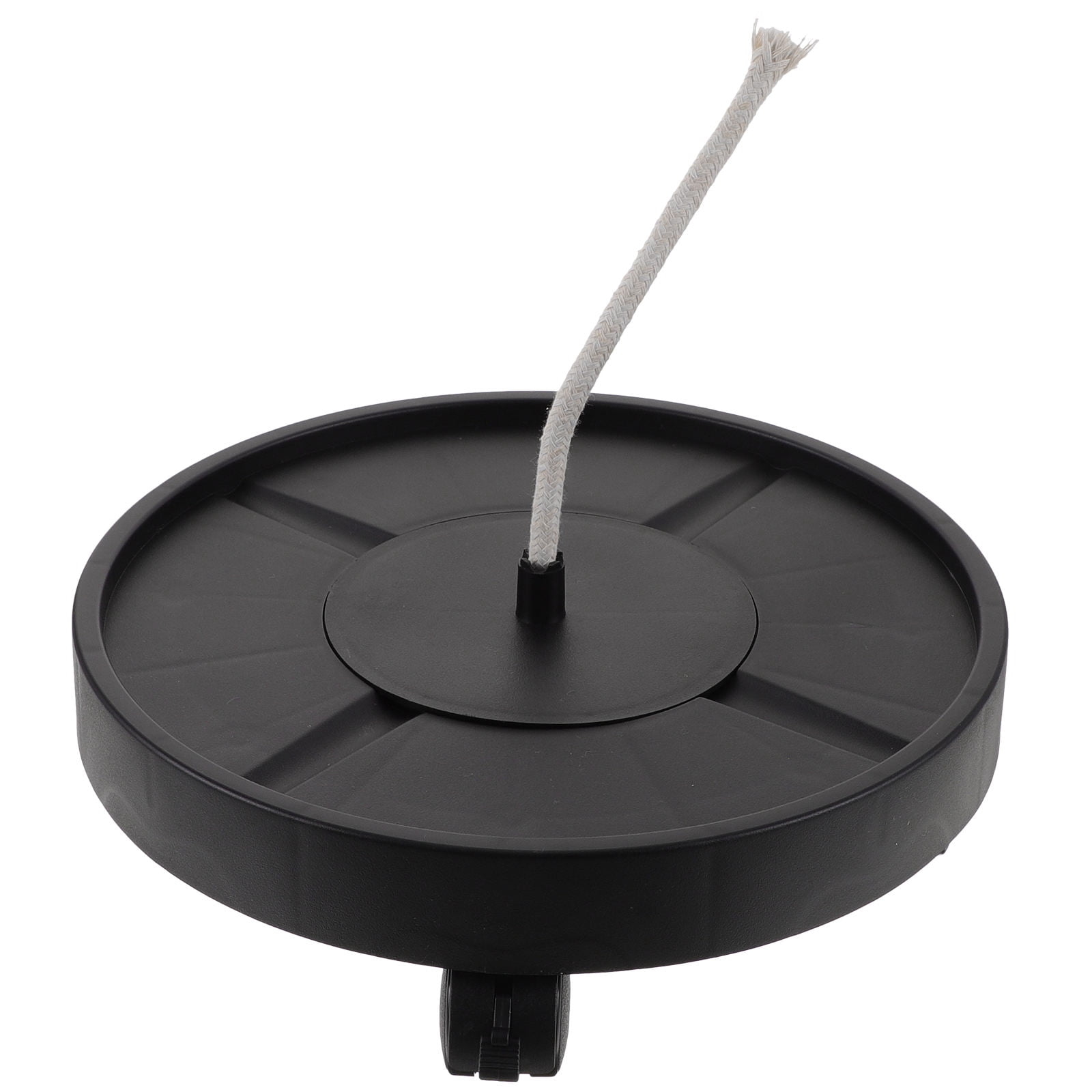 HOMEMAXS Automatic Water Absorbing Flower Pot Base Black Plant Stand ...