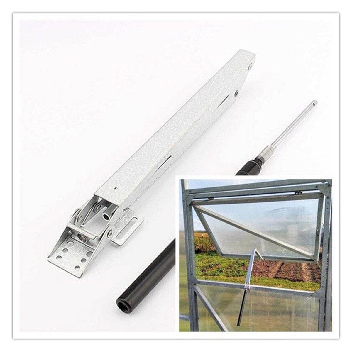 HOMEMAXS Automatic Window Opener Greenhouse Window Opener Zinc Plated ...