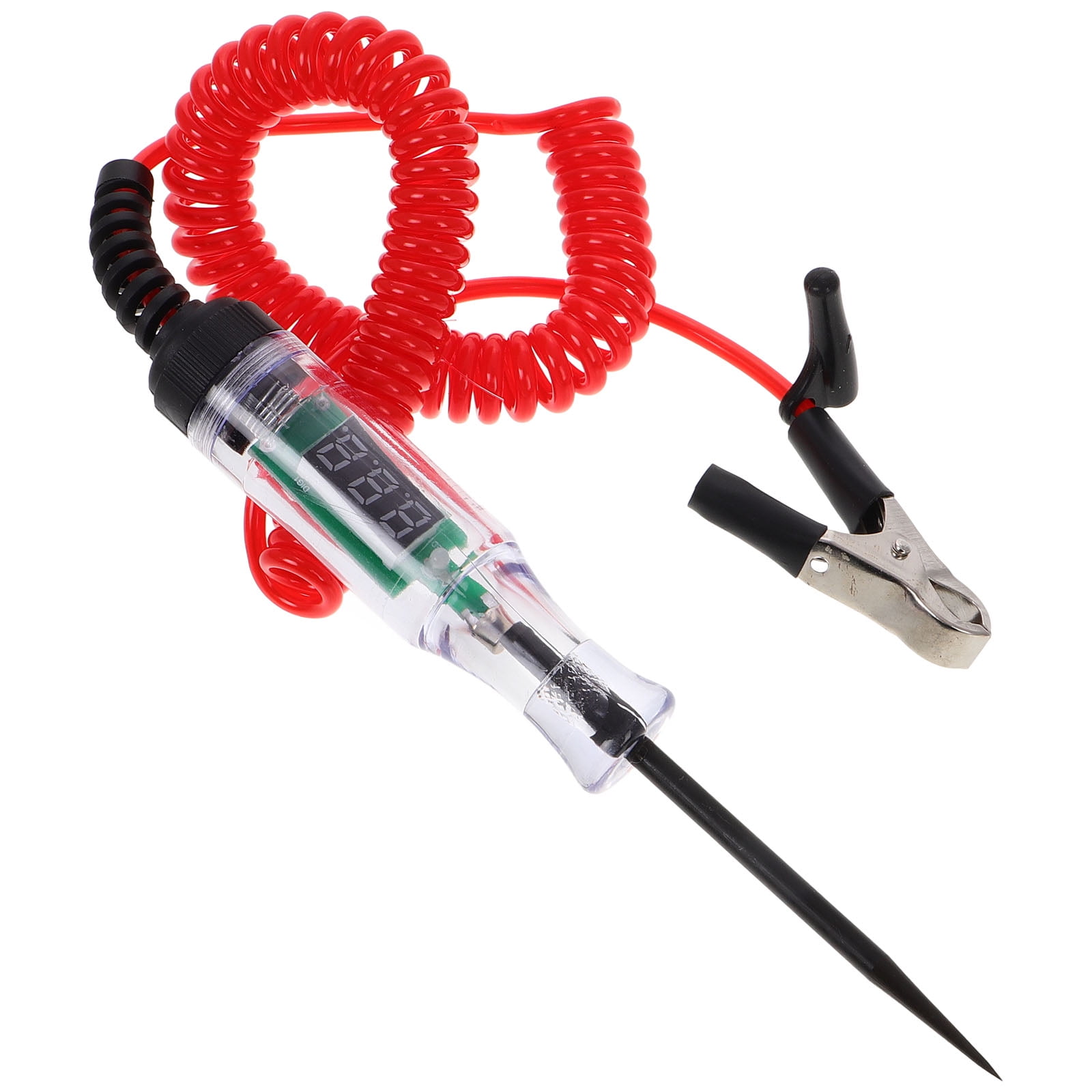 HOMEMAXS Automotive Circuit Tester Light 3-70 V Digital Led Voltage ...