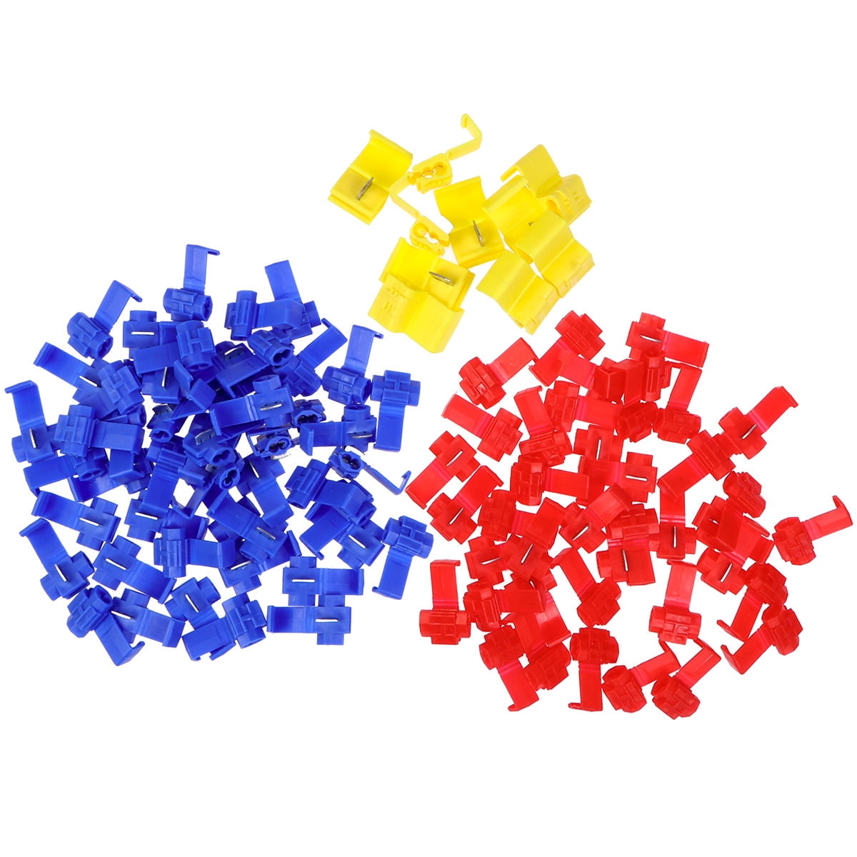 HOMEMAXS BESTOMZ 100pcs Branch Terminals & Splice Solderless Wire ...