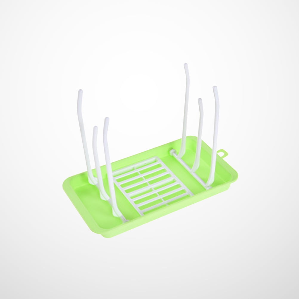 Baby Bottle Drying Rack Foldable Bottle Nipples Sippy Cups Countertop ...