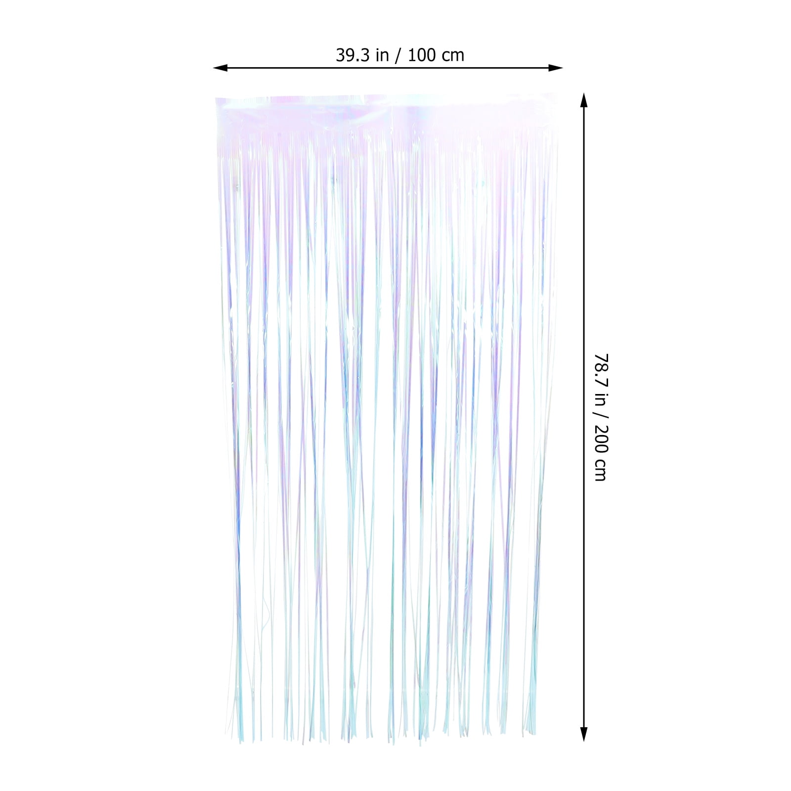 HOMEMAXS Backdrop Streamer Fringe Background Curtain Birthday Party ...