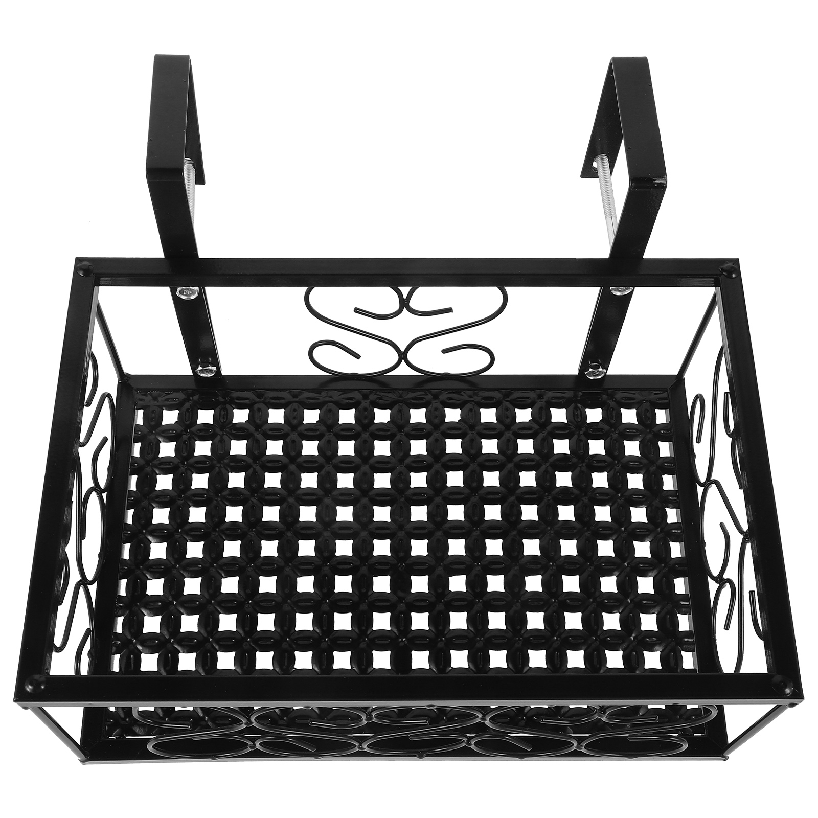 HOMEMAXS Balcony Flowerpot Hanging Rack Plant Pot Storage Rack Hanging ...