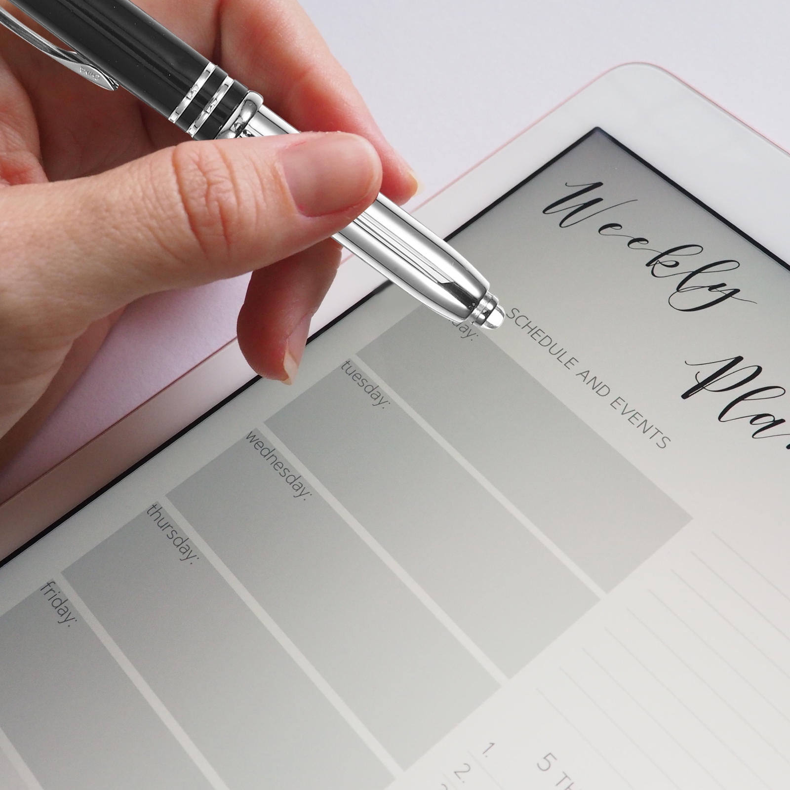 HOMEMAXS Ballpen With Stylus Tip 3 In 1 Stylus Pen Touching Screen Pen ...