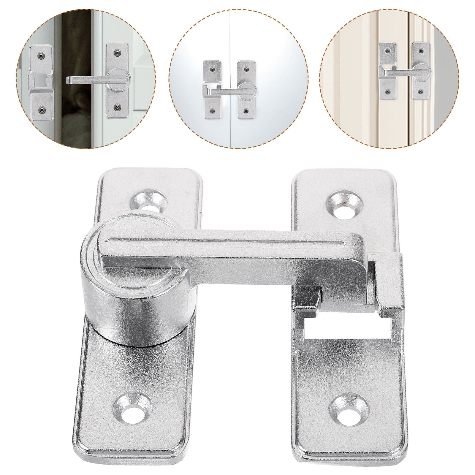 Barn Door Lock 180 Degree Door Latch Heavy Duty Door Lock Sliding Door ...