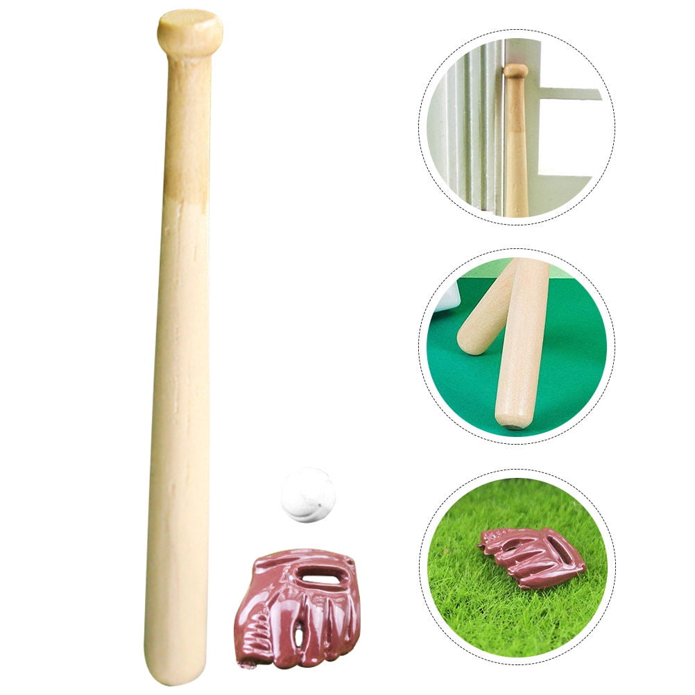 HOMEMAXS Baseball Model Miniature Good Workmanship Details Collectors ...