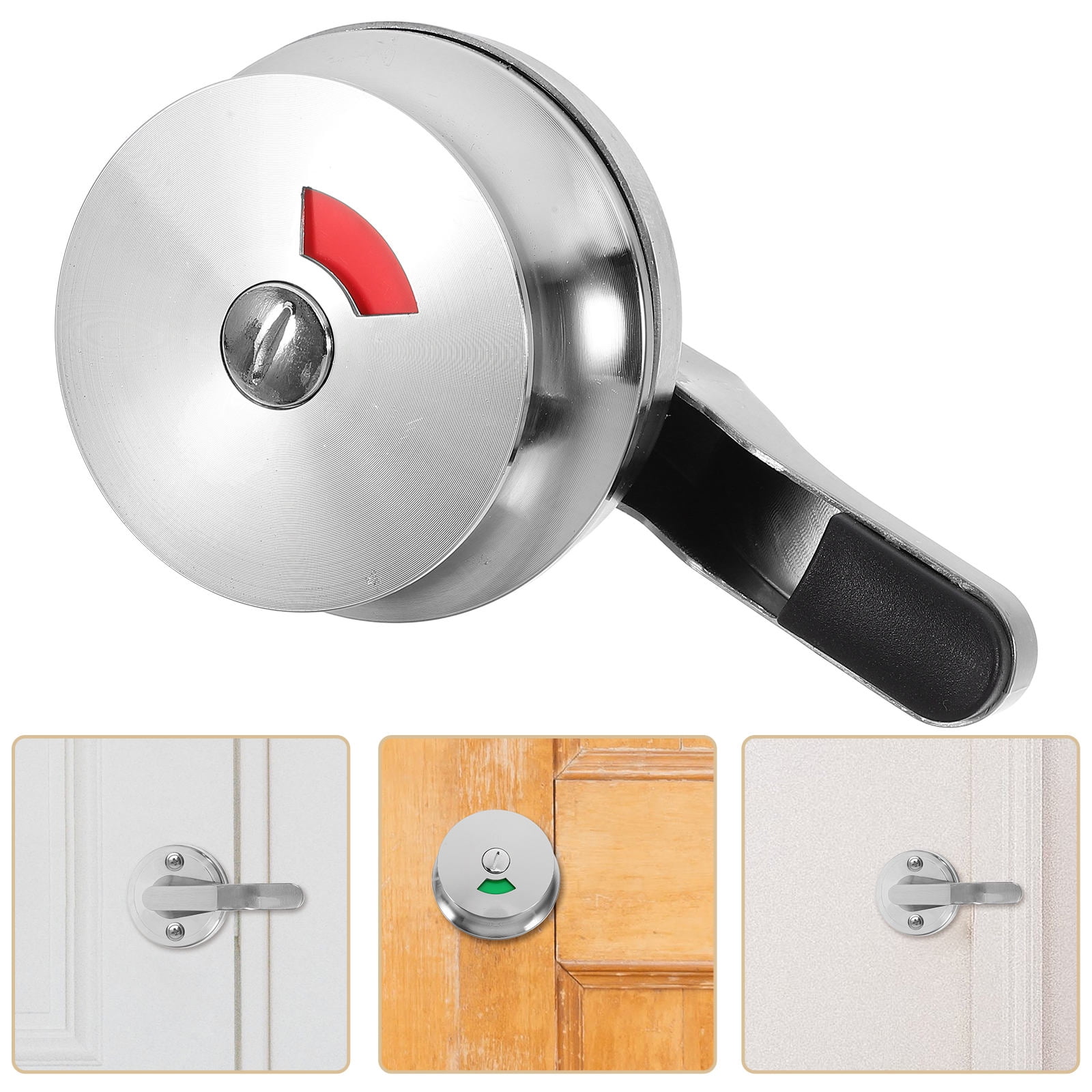HOMEMAXS Bathroom Indicator Lock Privacy Handle Lock Indicator Lock ...