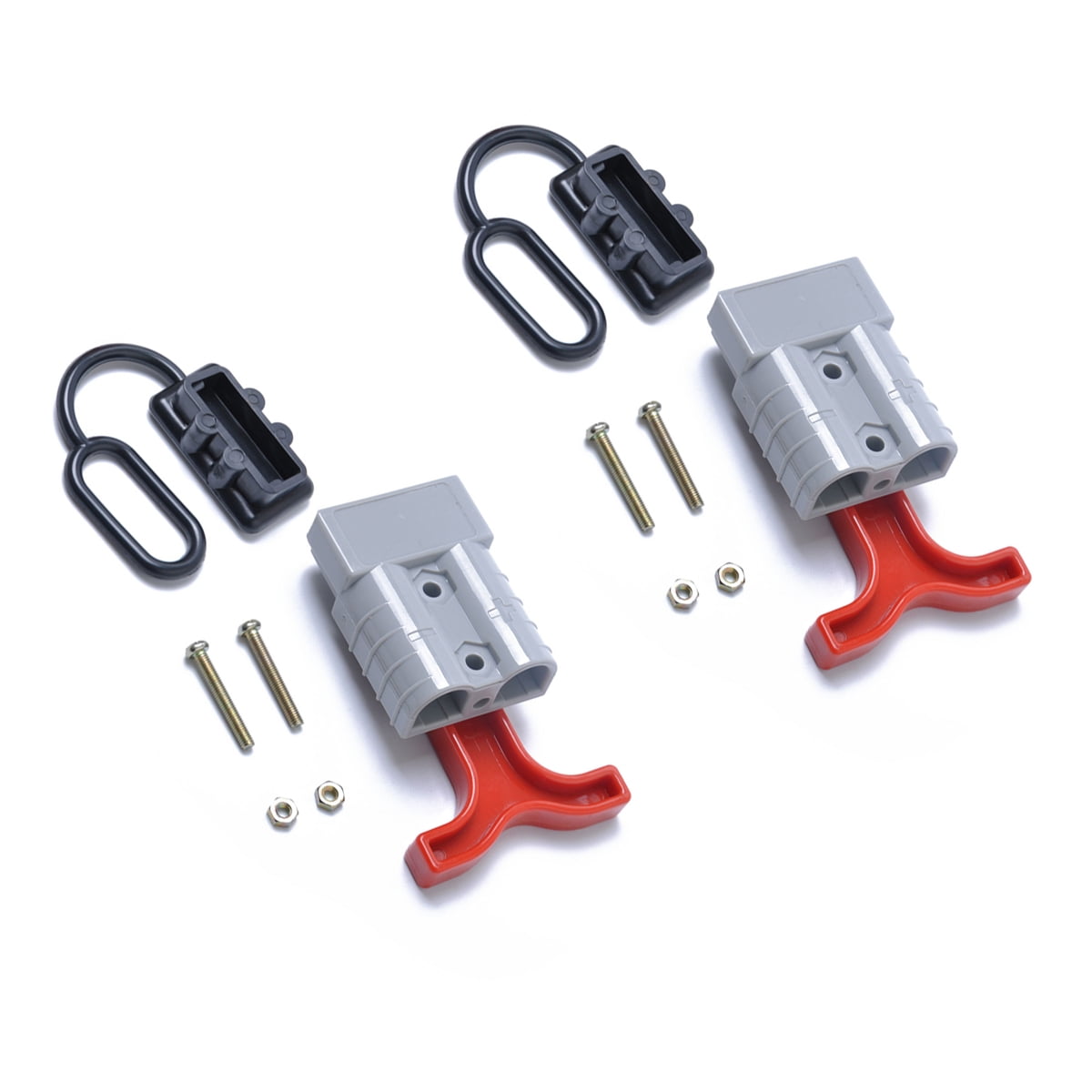 HOMEMAXS Battery Quick Connect Disconnect Electrical Plug Grey ...