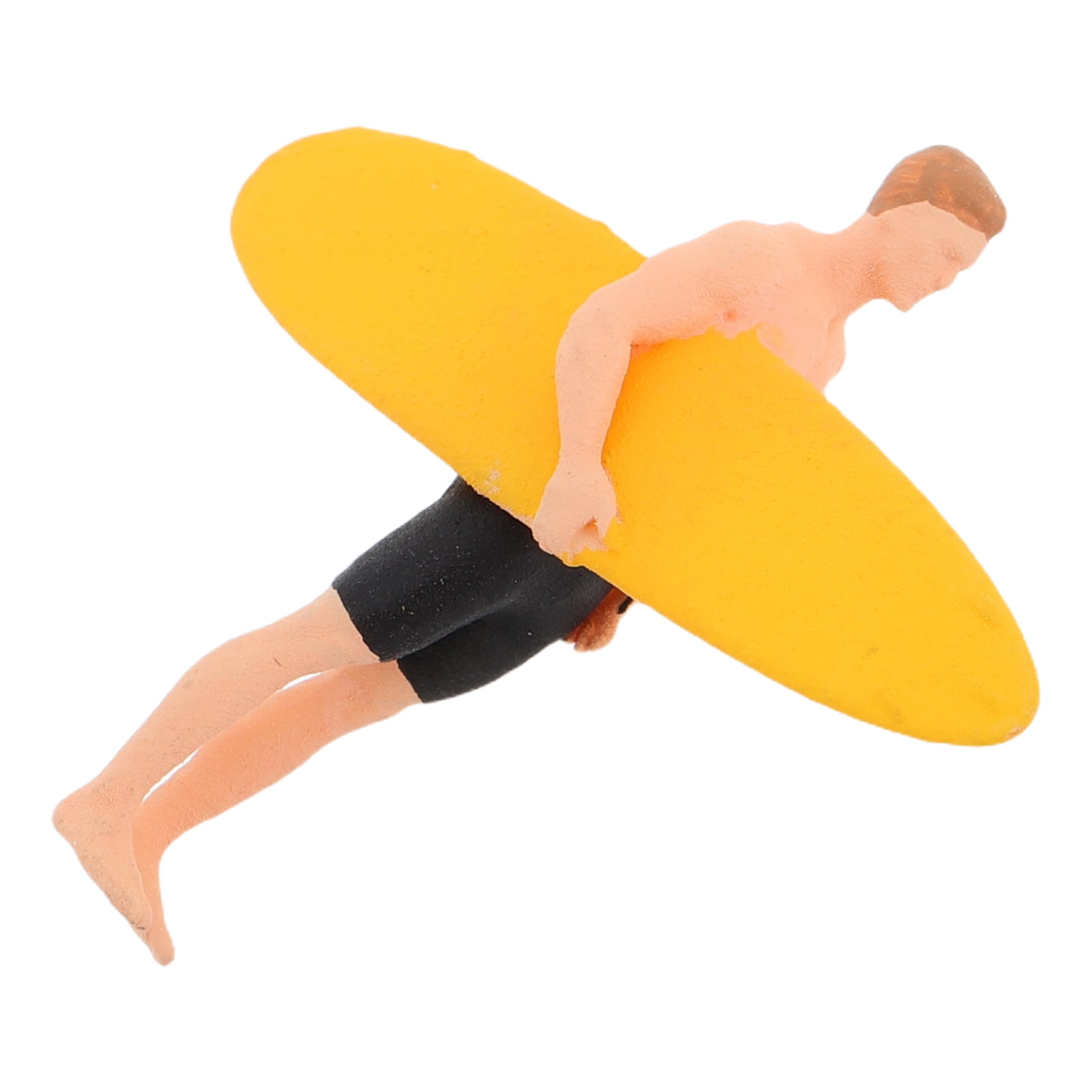 HOMEMAXS Beach Party Miniature Figures 1:64 Realistic Surfing Boy Toy ...