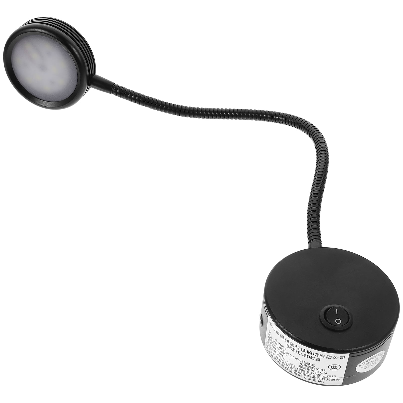 HOMEMAXS Bedside Lamp Hose Spotlight Gooseneck Wall Mount Reading ...