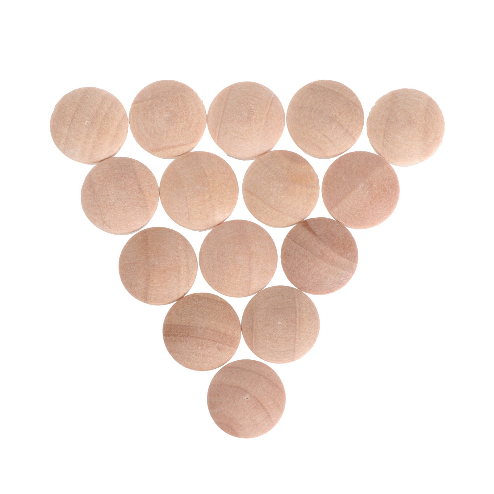 HOMEMAXS Synthetic Beige Round Head Plugs for Furniture Crafts with ...