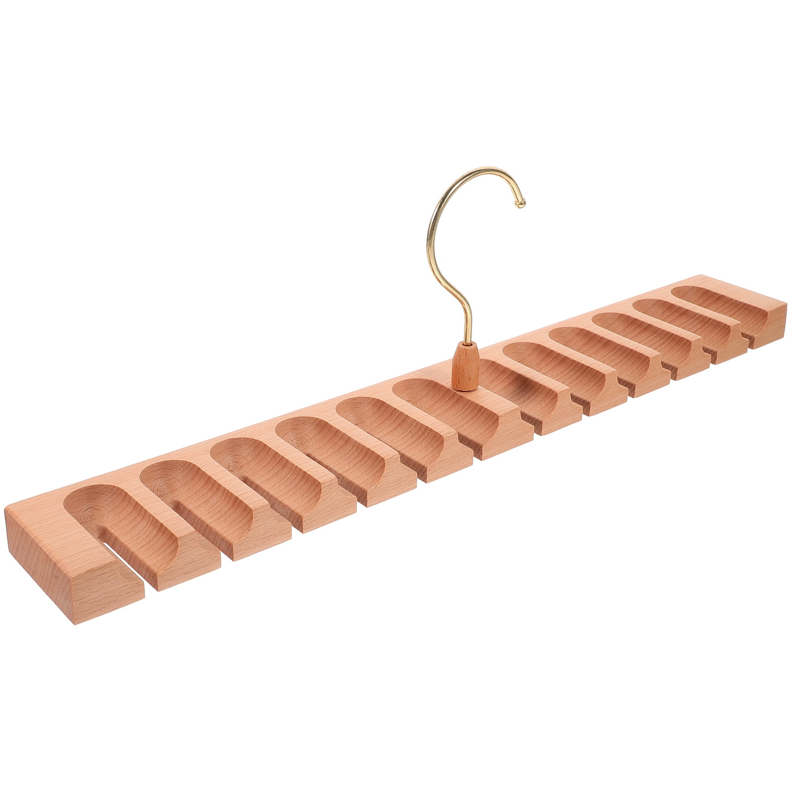 Belt Hanging Rack Closet Belt Hanger Belt Organizer Wooden Belt Hanging ...