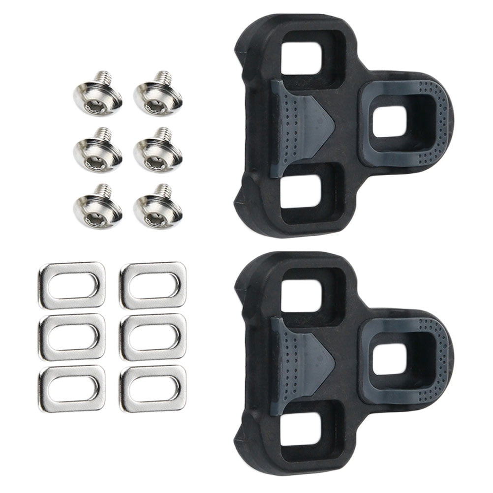 HOMEMAXS Bicycle Pedal Lock Toe Cages Cycling Shoe Cleats Road Pedals ...