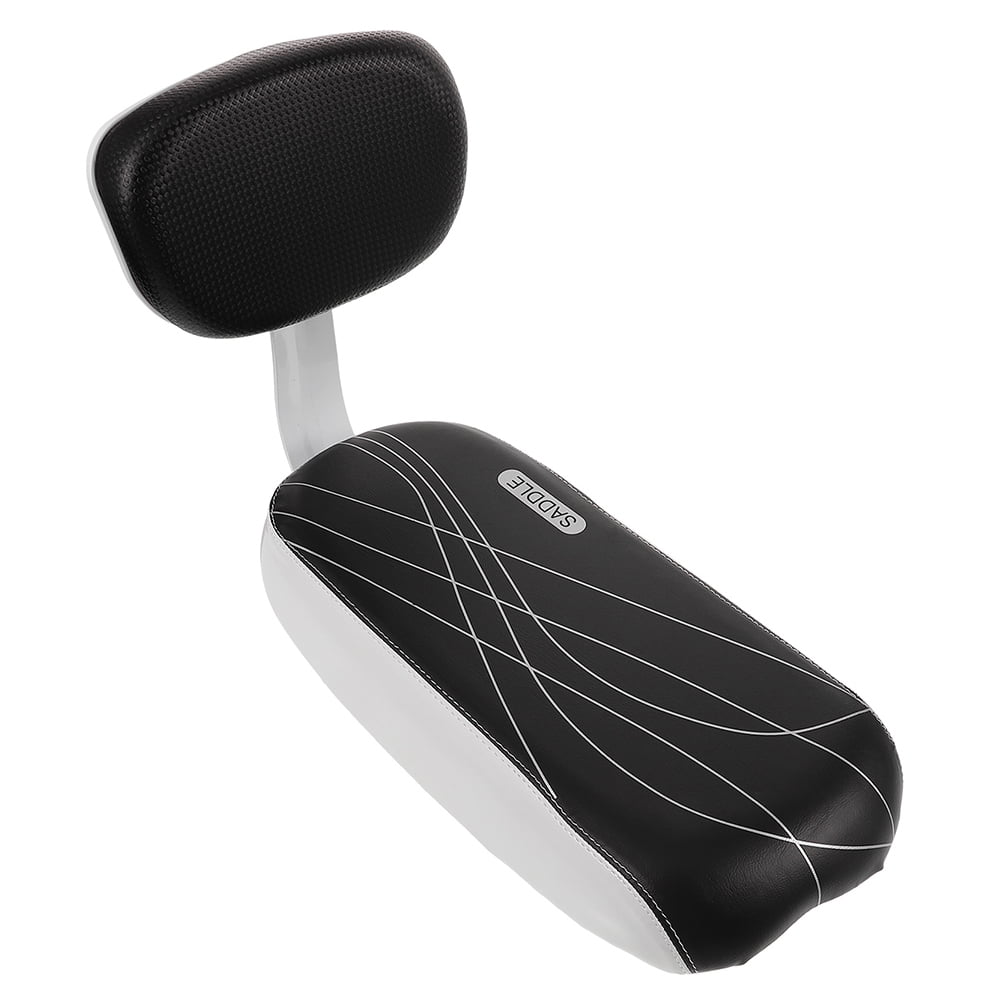 1 Set Comfortable Bike Back Seat with Backrest Bike Rear Seat with ...