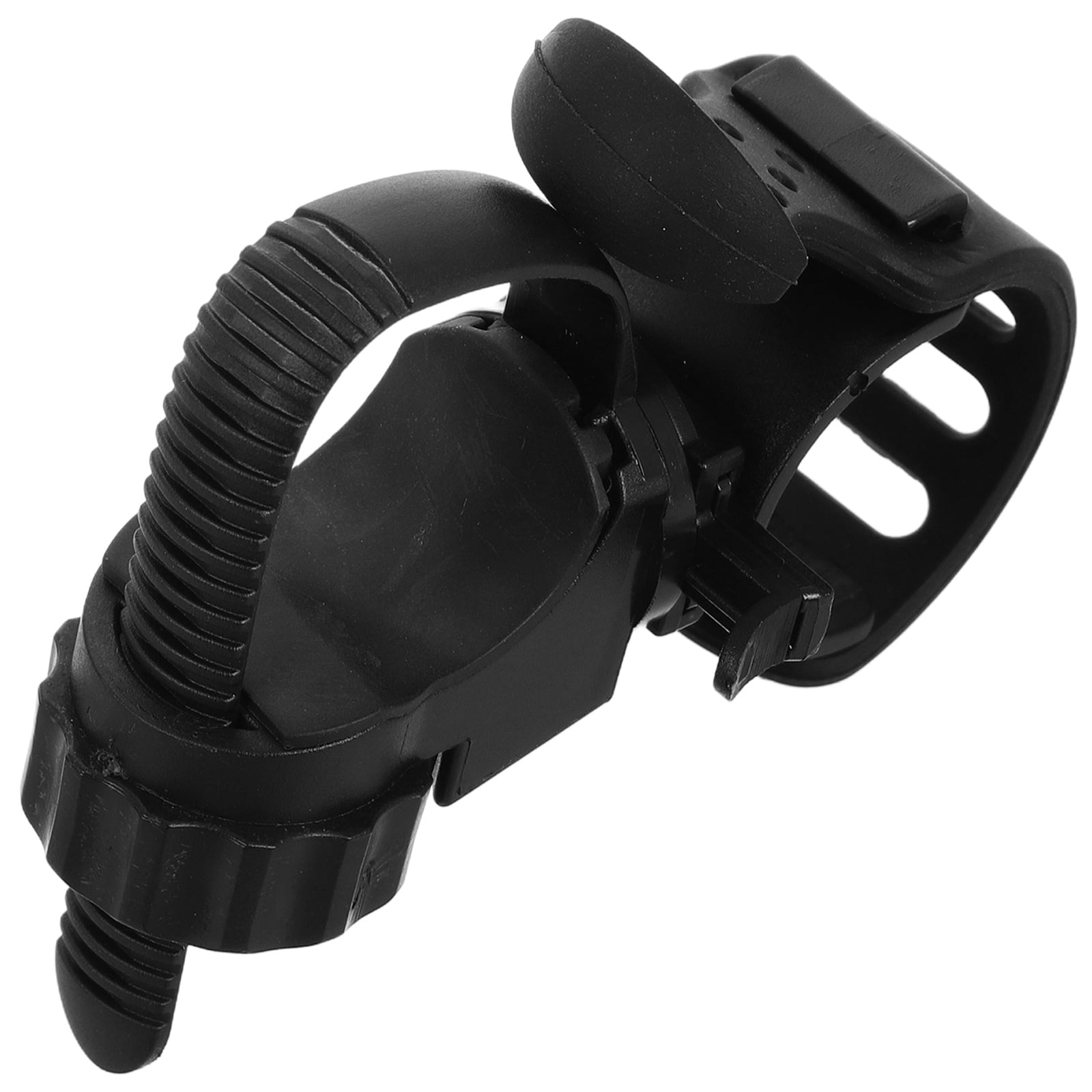 HOMEMAXS Bike Flashlight Mount Handlebar Light Holder Mount Bicycle ...