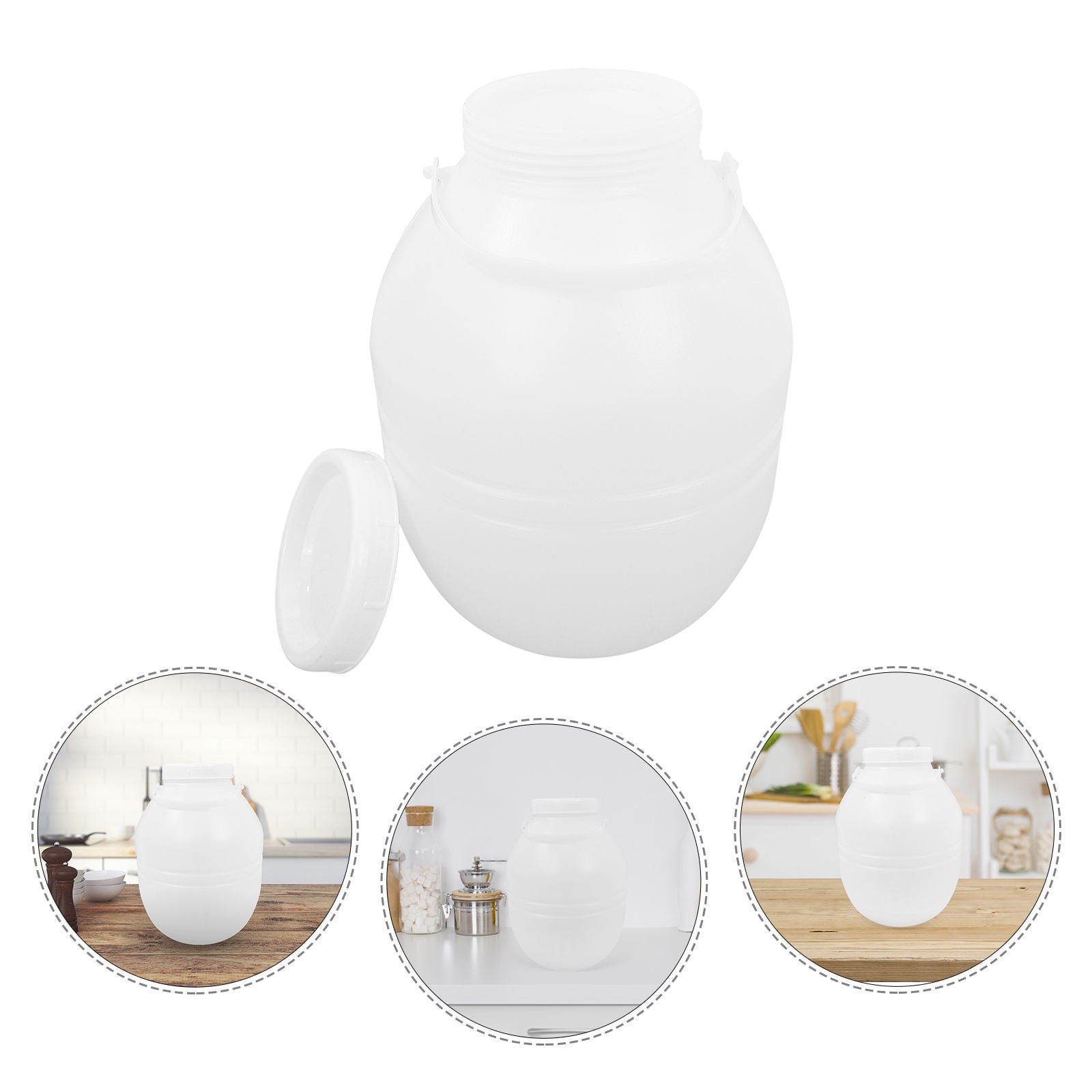HOMEMAXS Bin Kitchen Storage Jars Enzyme Barrel Plastic Baby - Walmart.com