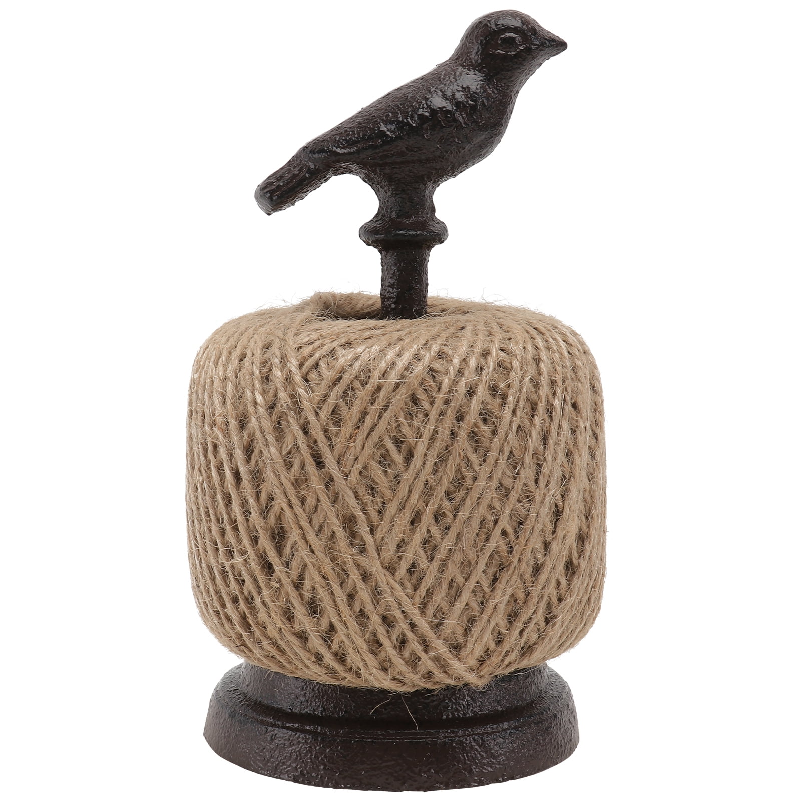 HOMEMAXS Bird Feeder Spool Bobbin Adornment Rope 17.5x9cm Black ...