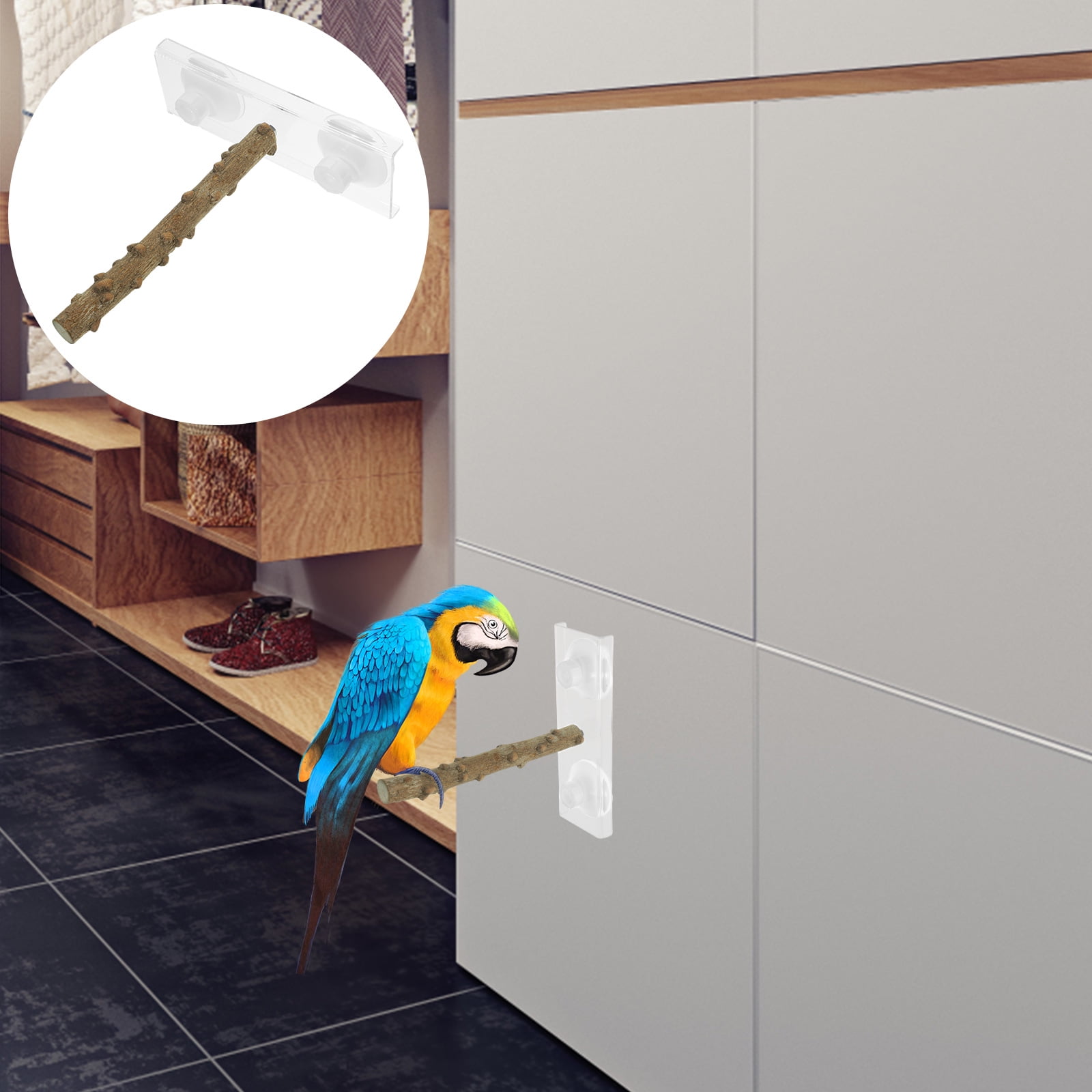 HOMEMAXS Bird Stands for Parrots Perches Beak Conditioning - Walmart.com