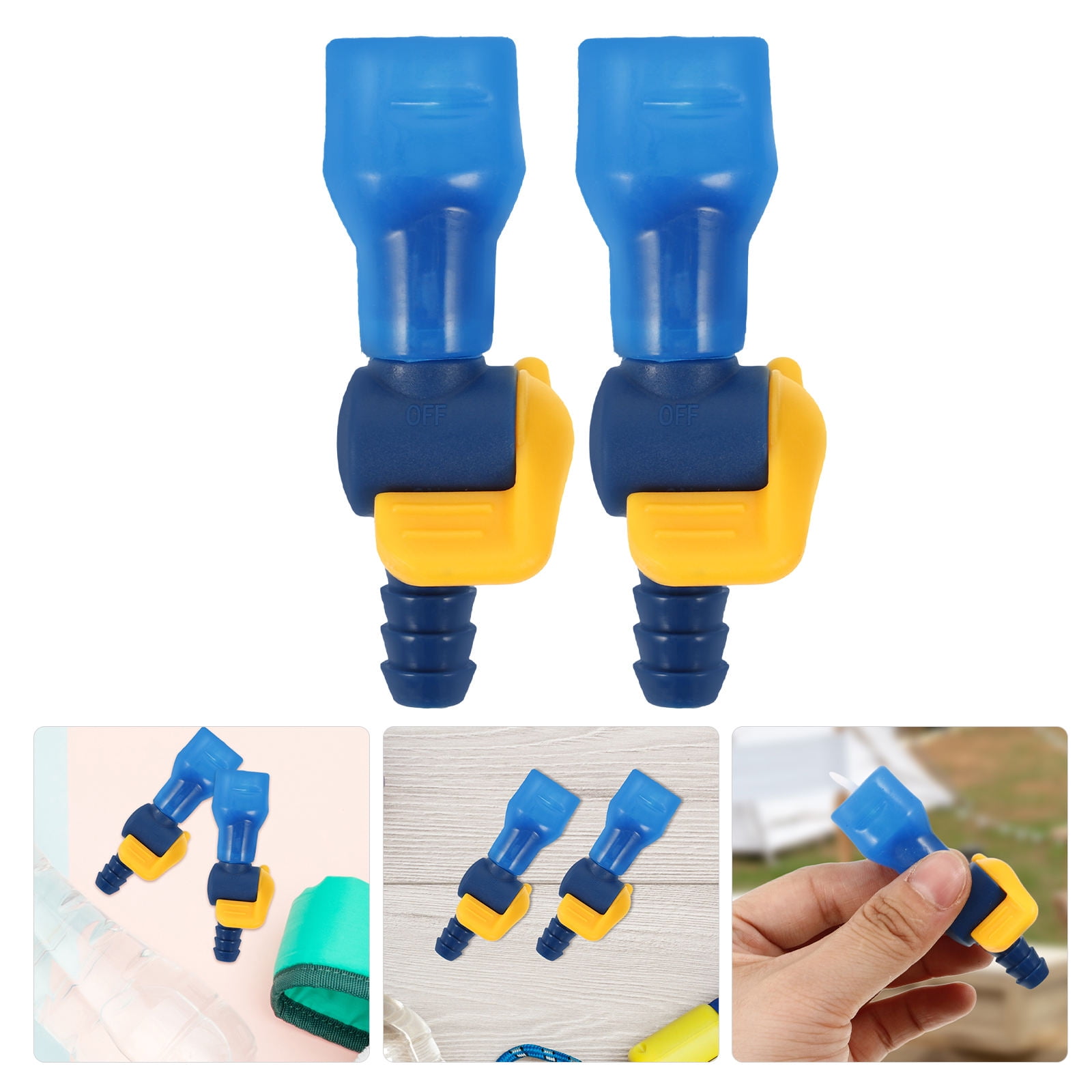 HOMEMAXS Bite Valve Replacement for Hydration Bladders with Connectors ...