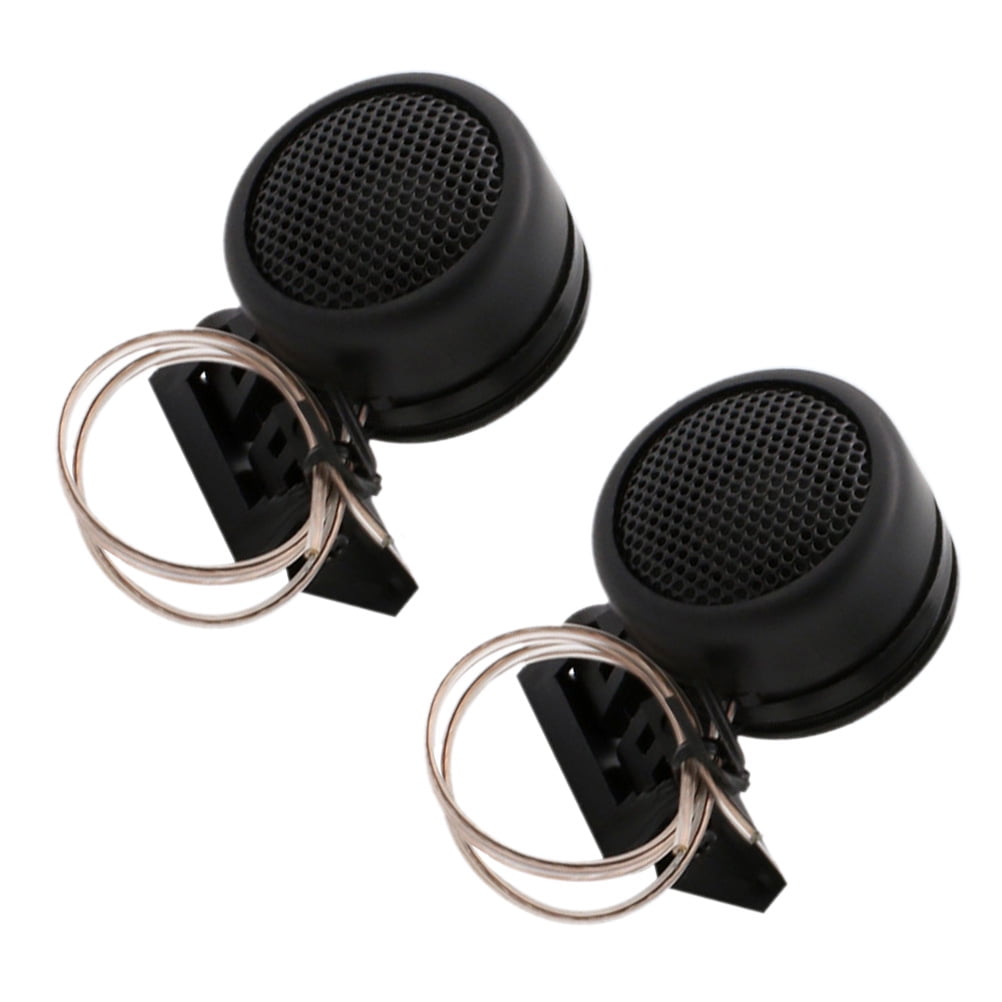 HOMEMAXS Black Car Tweeters for Audio Sound with Compact Size and ...