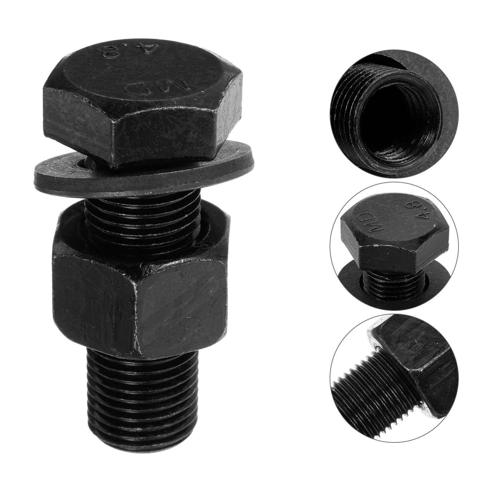 HOMEMAXS Black Carbon Steel Hidden Storage Container for Cash and Small ...