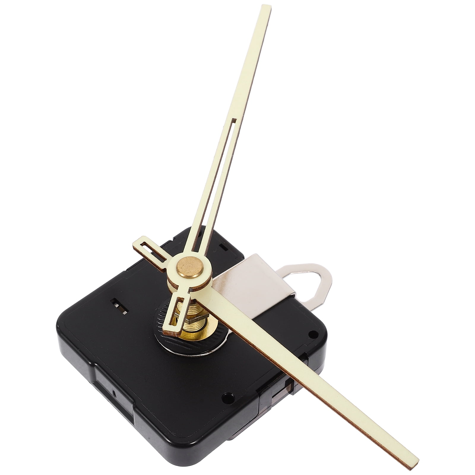 HOMEMAXS Black Clock Mechanism Replacement Kit for DIY Use Battery ...