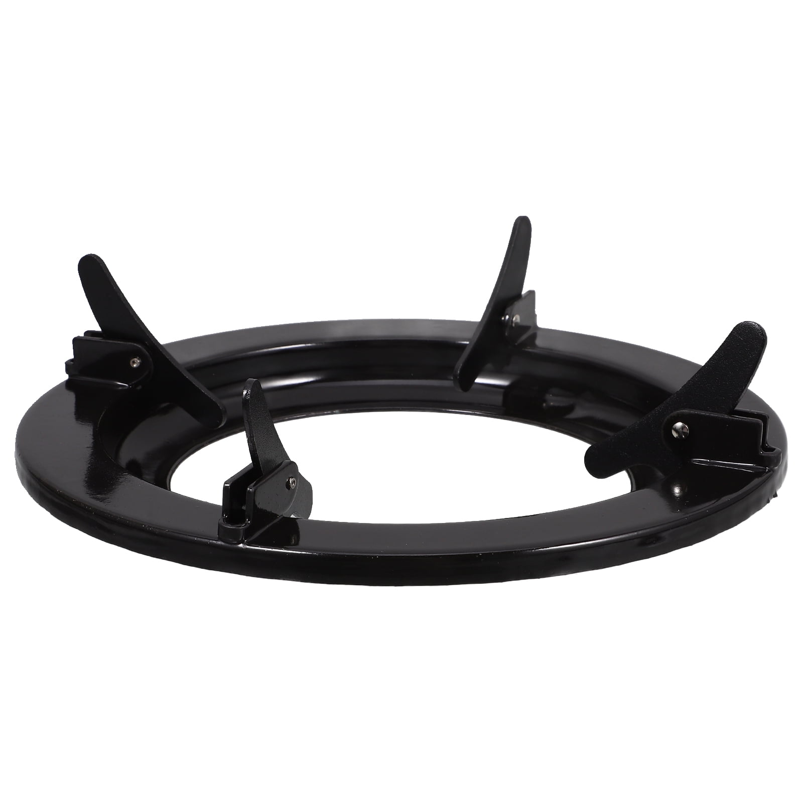 HOMEMAXS Black Metal Wok Support Ring for Gas Stove Suitable for ...