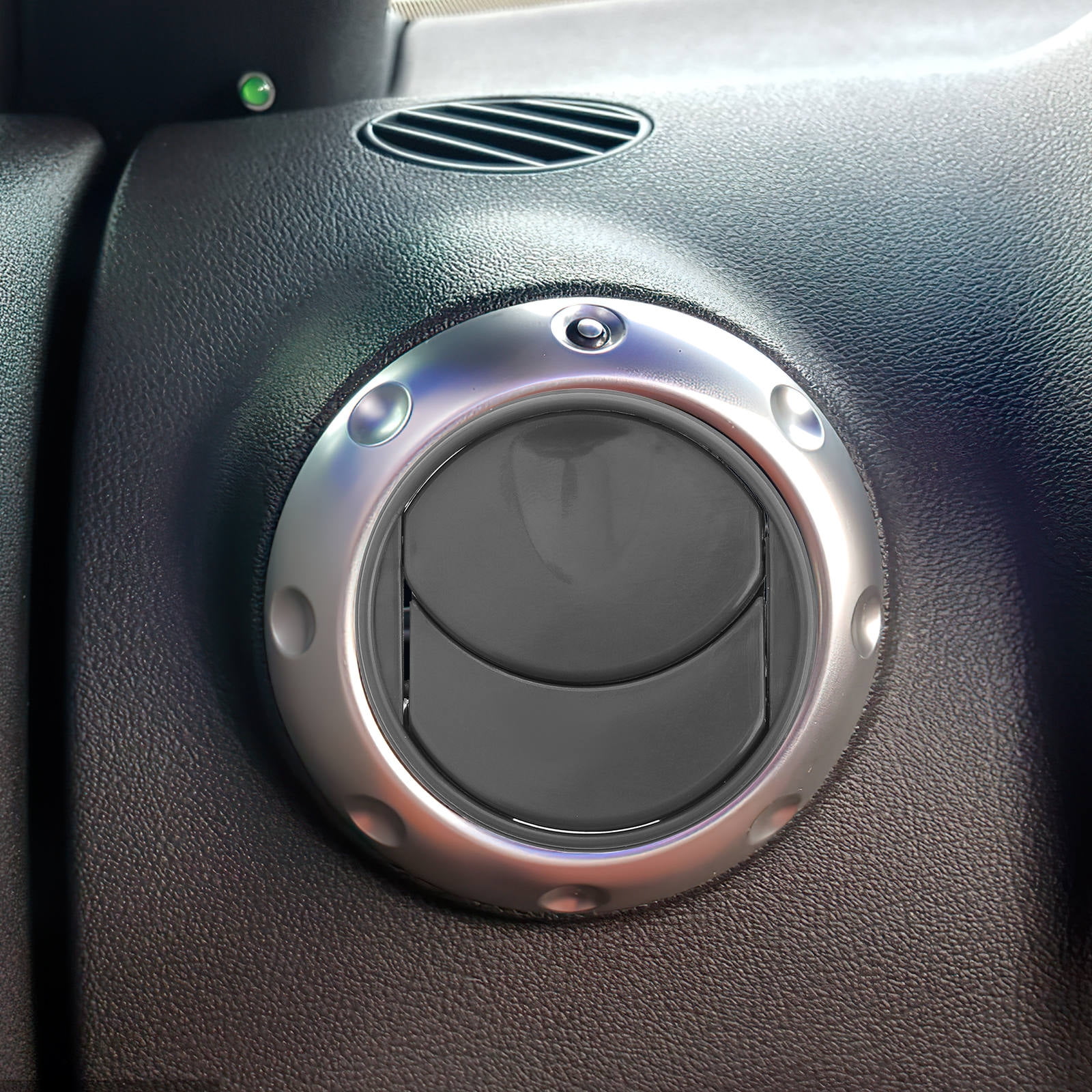 HOMEMAXS Black Plastic Adjustable Round Air Conditioning Vent Outlet ...