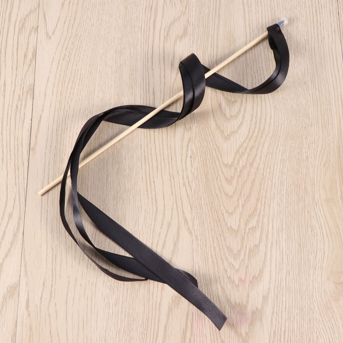 HOMEMAXS Black Ribbon Wedding Wands for Bridal Party Favors with 60cm ...