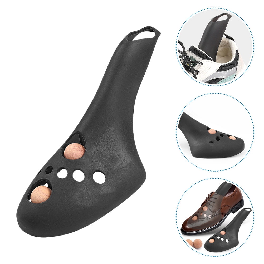 HOMEMAXS Wood and Plastic Shoe Shaper for Home Use Black Provides ...